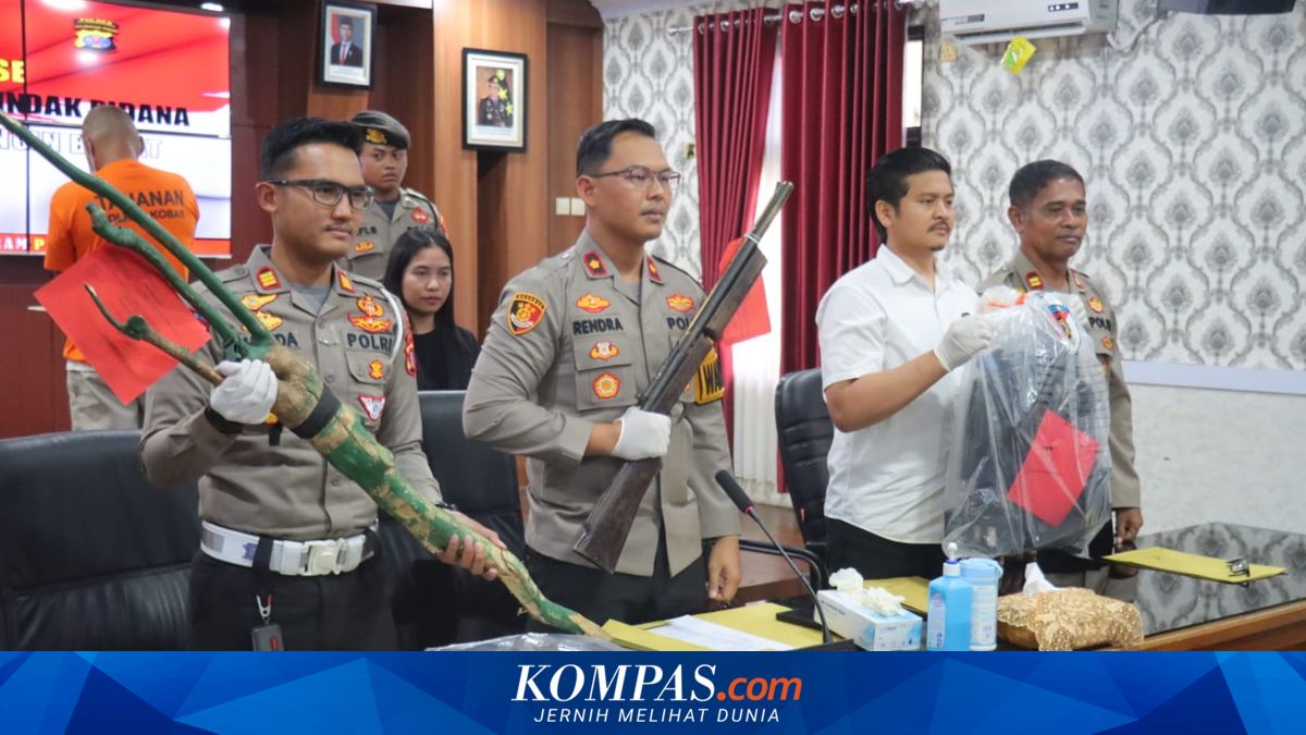 Warga Desa Umpang Kobar Tembak Polisi Pakai Senapan Angin