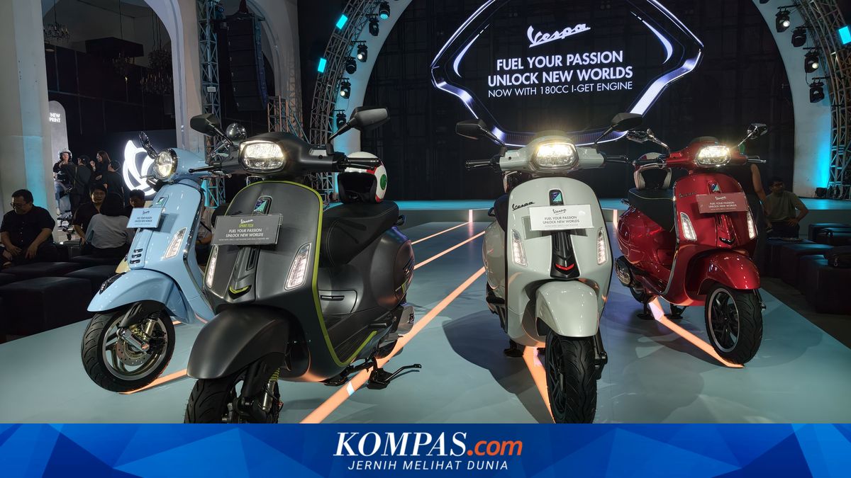 Vespa Sprint dan Primavera: Tulang Punggung Penjualan di Indonesia
