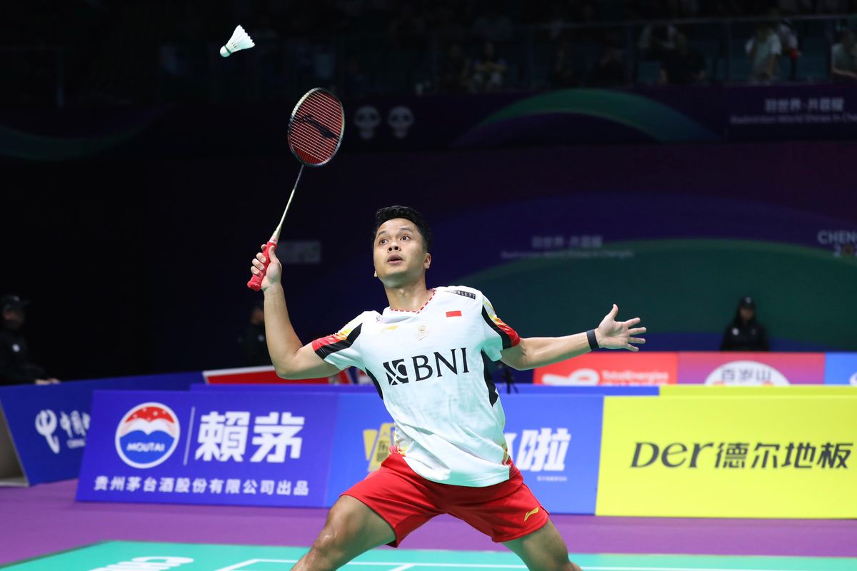 Hasil Final Piala Thomas 2024: Ginting Takluk dari Shi Yu Qi, Indonesia 0-1 China