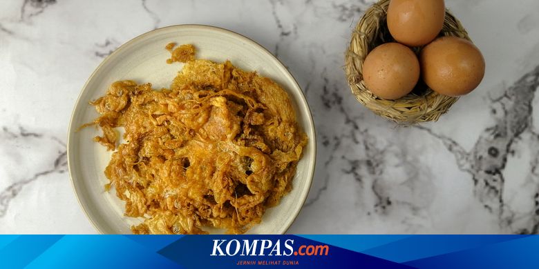 5 Cara Bikin Telur Dadar Mengembang dan Berenda ala Warteg