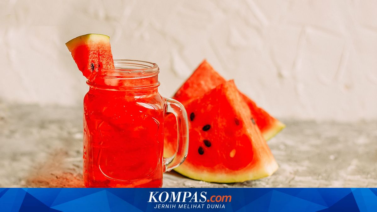 Resep Es Lemon Semangka, Minuman Segar untuk Cuaca Panas