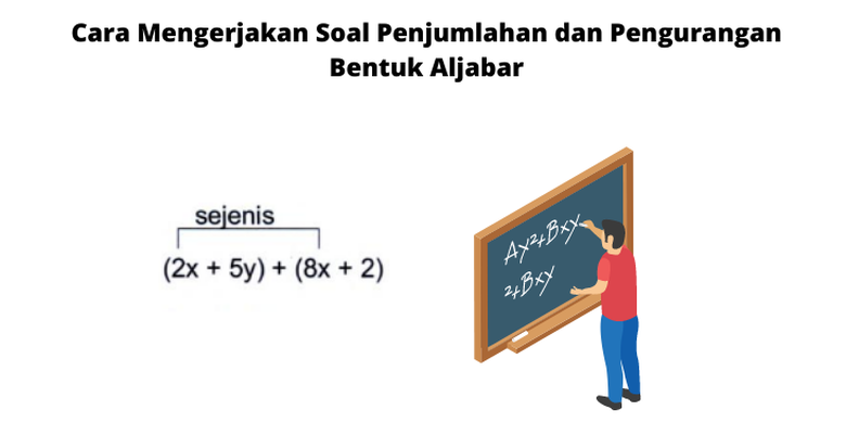Cara Mengerjakan Soal Penjumlahan dan Pengurangan Bentuk Aljabar