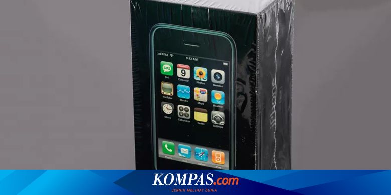 iPhone Generasi Pertama Masih Segel Dilelang, Terjual Hampir Rp 1 Miliar