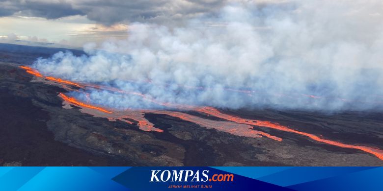 Mauna Loa, Gunung Api Terbesar di Dunia Meletus di Hawaii