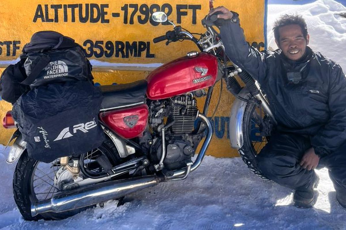 Kisah Priyo, Warga Magelang Mengendarai Motor Tua hingga Pegunungan ...