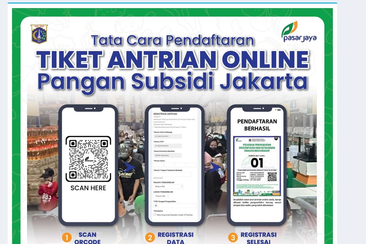 Link Antrian Sembako KJP Juni 2025, Jadwal, Lokasi, dan Syaratnya