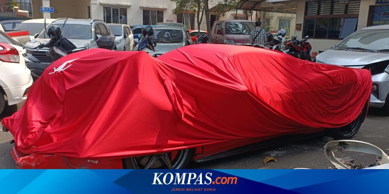 Penampakan Ferrari yang Tabrak Sejumlah Pengendara di Senayan ...