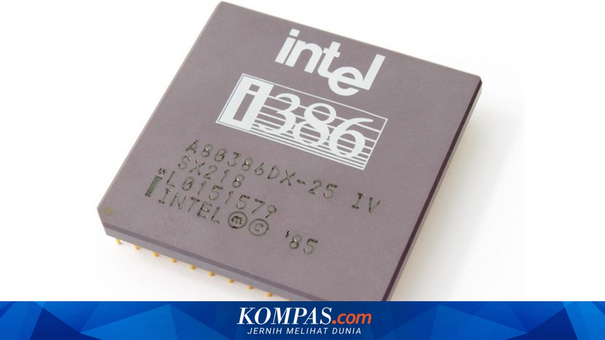 Terungkap, CEO Intel Diam-diam Ukir Namanya di Prosesor 32-bit Pertama