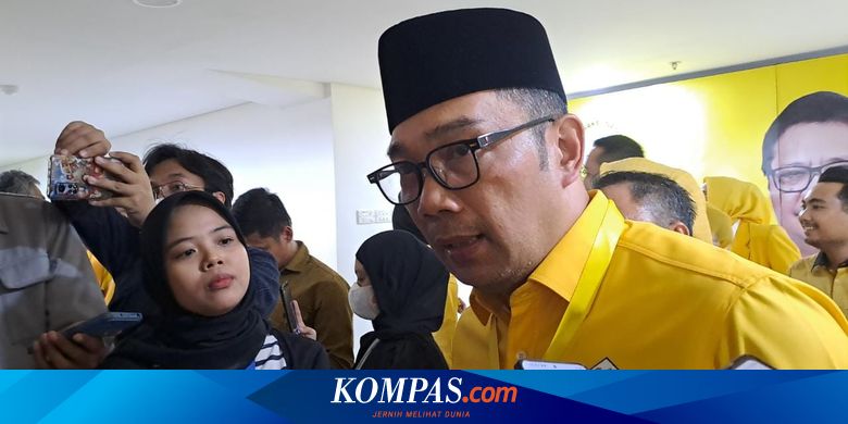 Ridwan Kamil Tunggu Arahan Golkar Untuk Maju Pilgub Dki Jakarta