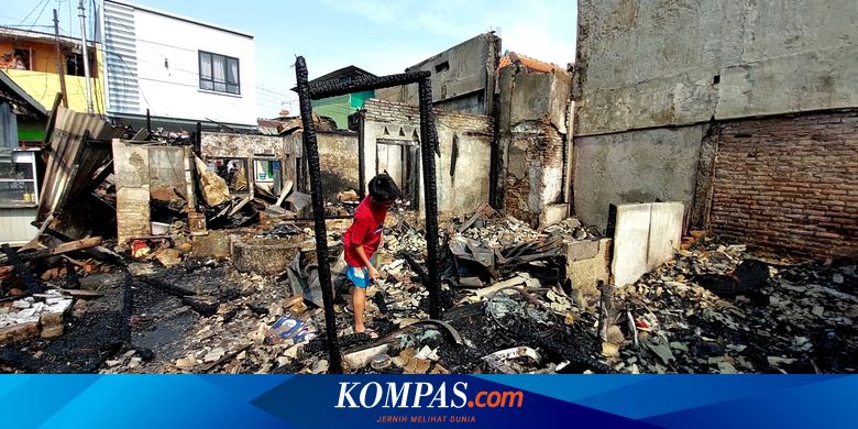 Kebakaran Rumah Semipermanen di Taman Sari, 30 Warga Terdampak