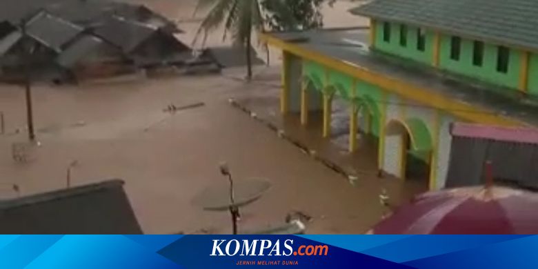 Banjir Terjang Empat Kecamatan Di Lebak Banten Ratusan Rumah Terendam