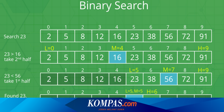 Pengertian Binary Search, Cara Kerja, dan Keunggulannya