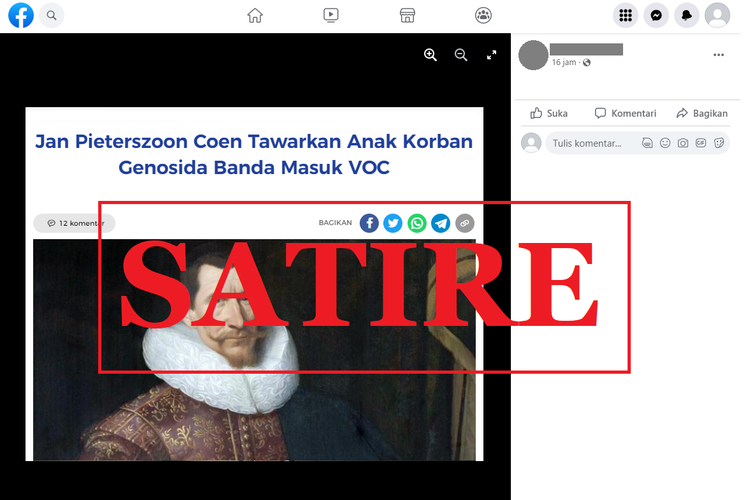 [KLARIFIKASI] Satire Jan Pieterszoon Coen Tawarkan Anak Korban Genosida ...