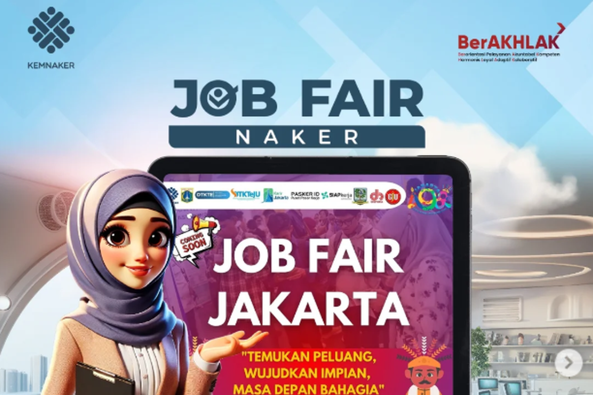 40 Perusahaan Buka Lowongan Kerja di Job Fair Jakarta, Catat Tanggalnya