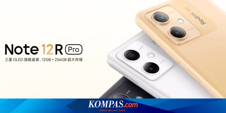 Xiaomi Redmi Note 12R Pro Resmi, RAM 12 GB Harga Rp 4 Jutaan