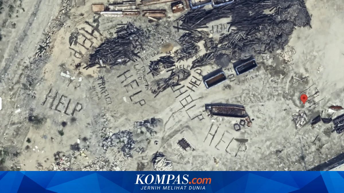 Misteri Pesan "Help" pada Gambar Satelit Google Maps di Los Angeles...