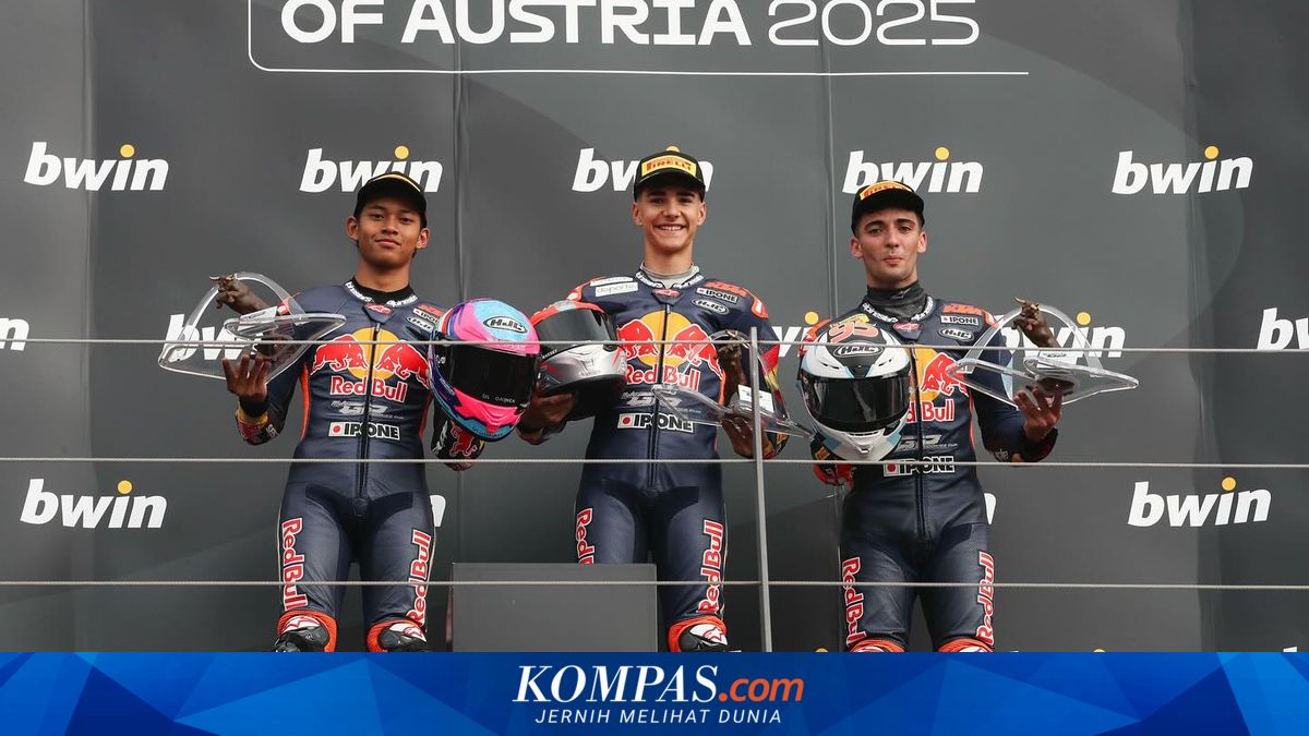 Veda Ega Sabet Dua Kali Podium Red Bull Rookies Cup pada HUT ke-80 RI