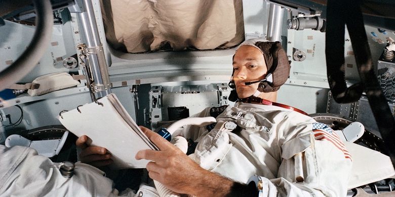 Michael Collins, Astronot di Misi Apollo 11 yang Terlupakan...