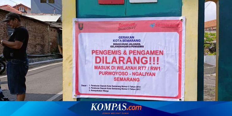 Denda Rp 1 Juta untuk Warga Semarang yang Memberi Uang ke Pengamen Tak Berlaku di Permukiman