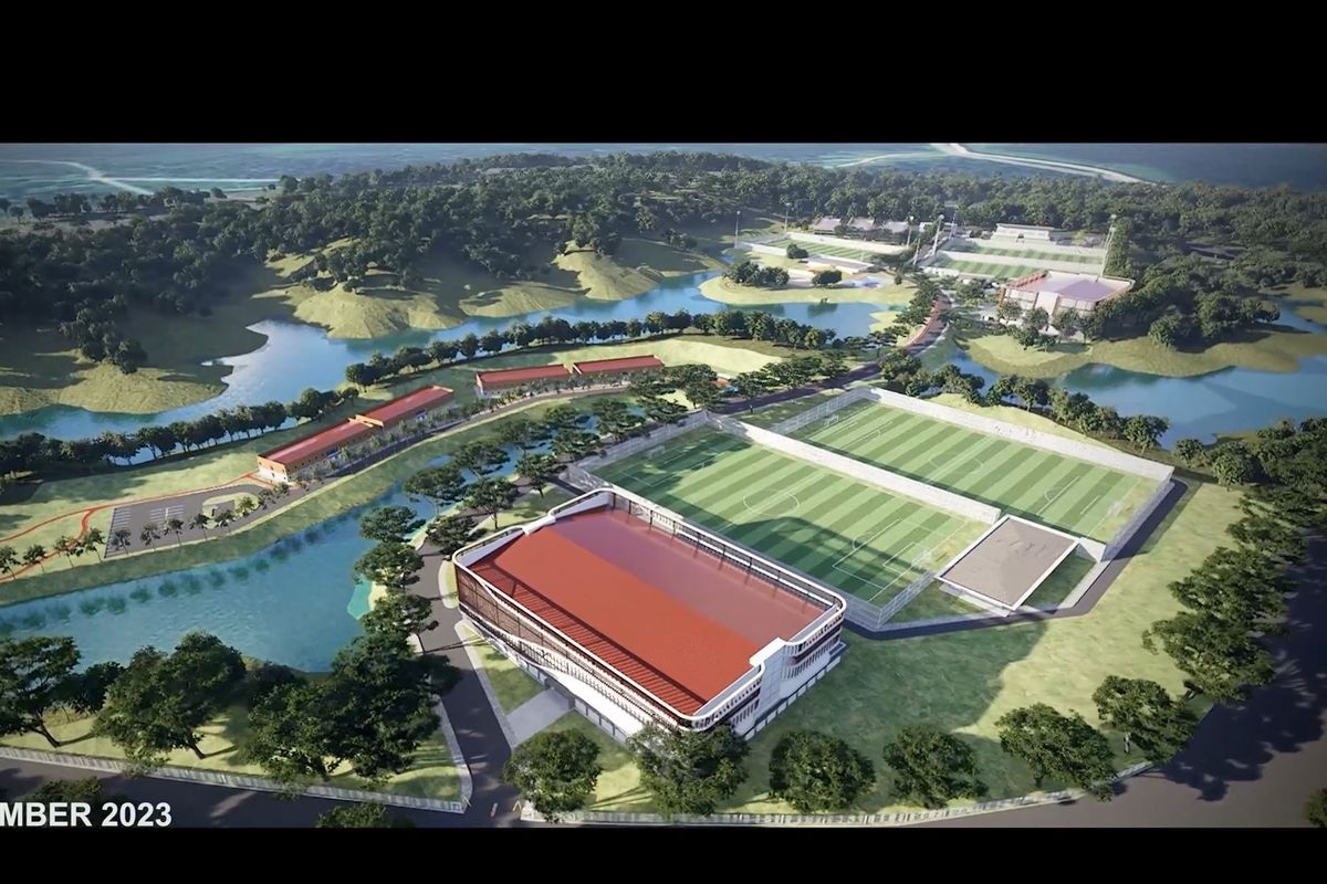 14 Juli, Lapangan, Ruang Ganti, dan Dormitory PSSI Training Center di ...