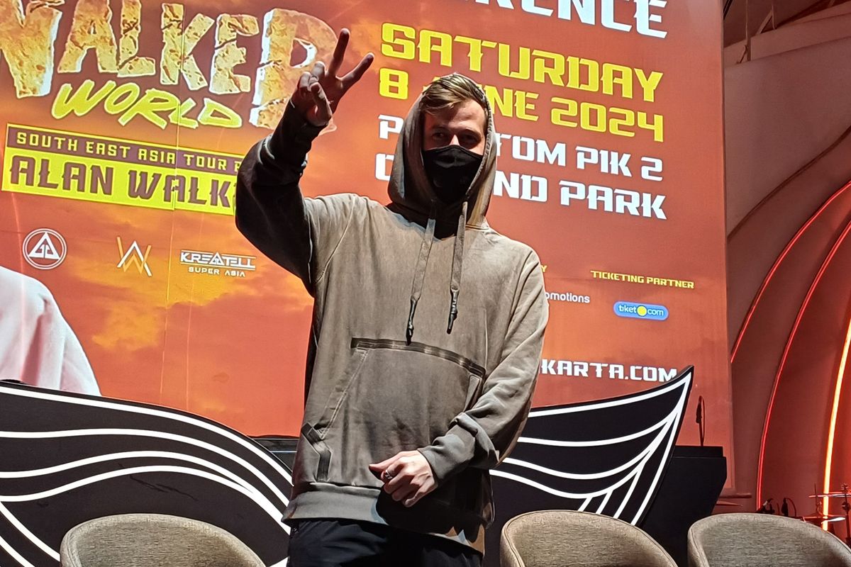 Riders Alan Walker untuk Konser di Indonesia