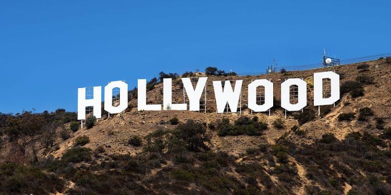 [HOAKS] Video Landmark Ikonik Hollywood Sign Terbakar