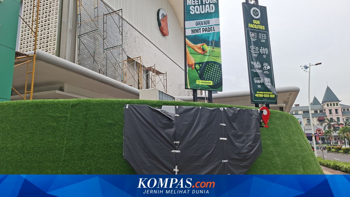 Penampakan Lapangan Padel di Kembangan yang Disegel karena Tak Berizin ...