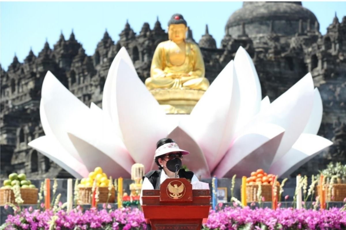 Rangkaian Kegiatan Hari Raya Waisak 2024 di Candi Borobudur Magelang