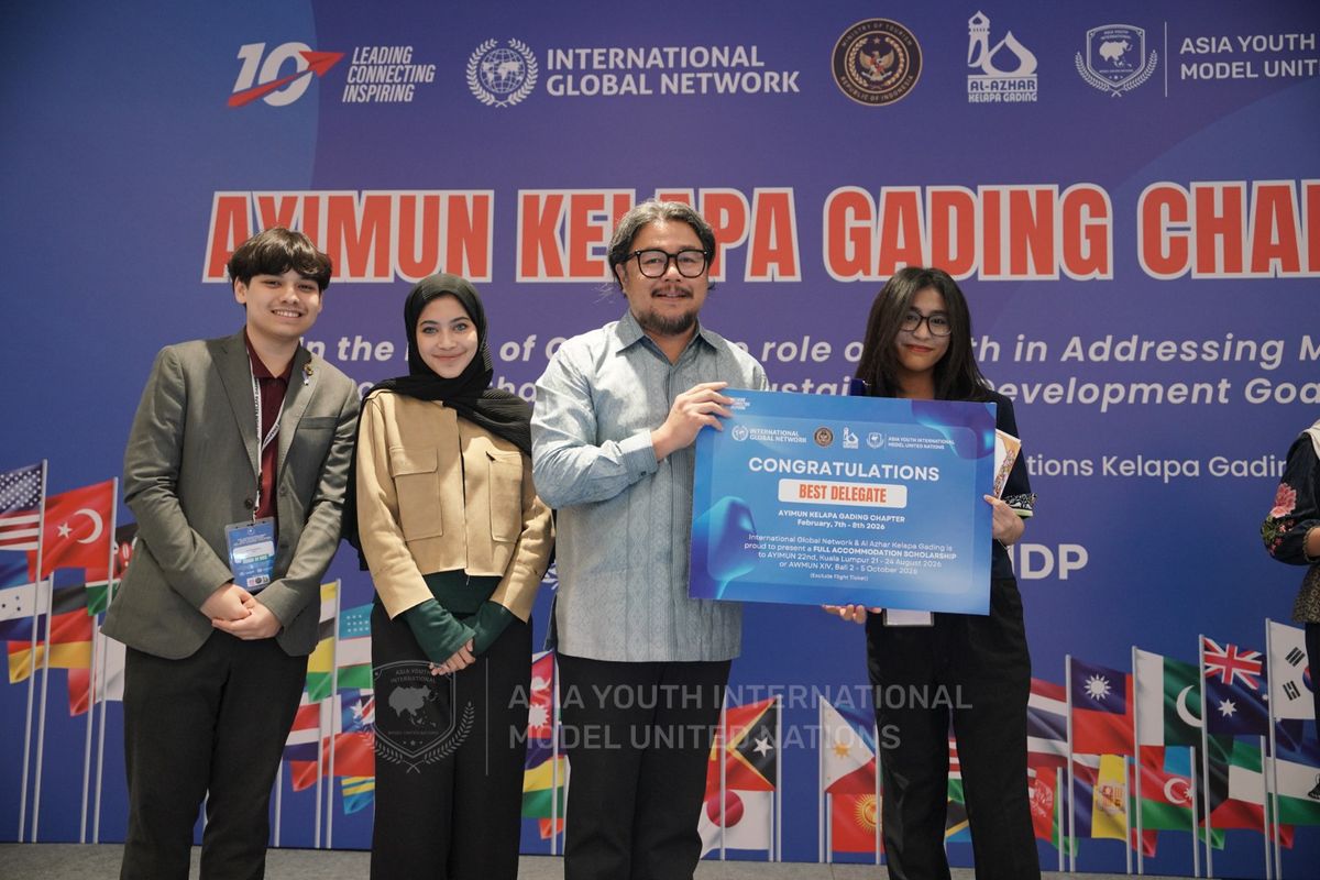 158 Siswa Jadi Delegasi AYIMUN 2026, Berdiplomasi Menggagas Perubahan
