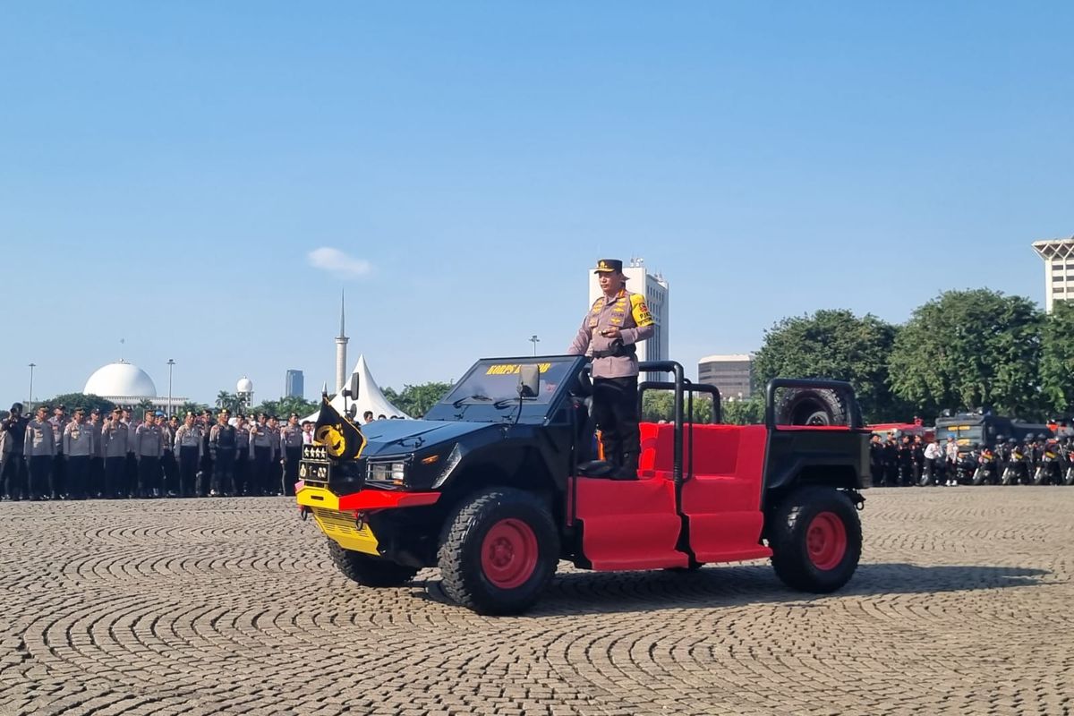 Gelar Apel Operasi Ketupat, Kapolri Ingatkan Pesan Presiden soal Peningkatan Jumlah Pemudik