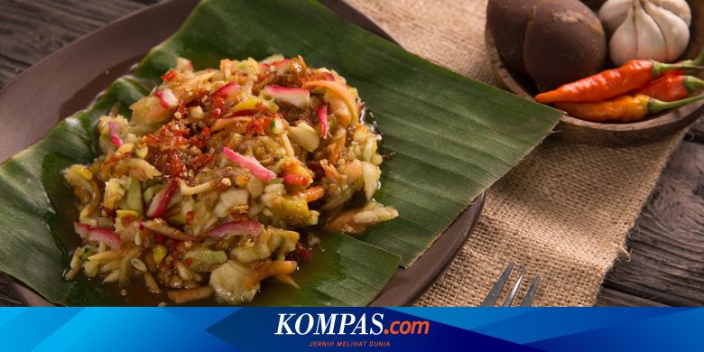 Resep Es Rujak Serut Jeruk Nipis, Rasanya Pedas dan Segar