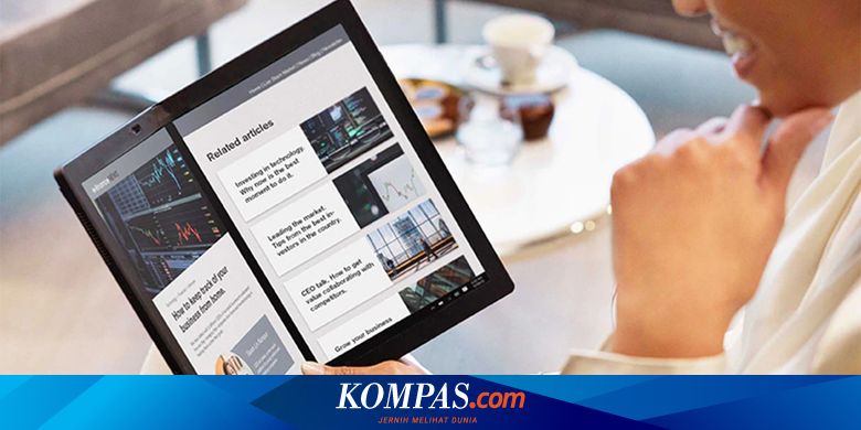 Lenovo Luncurkan Laptop Layar Lipat Pertama ThinkPad X1 Fold