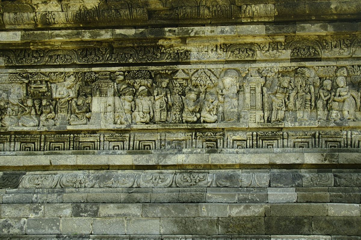 Relief Candi Tegowangi, Cerita Penyucian Dewi Durga