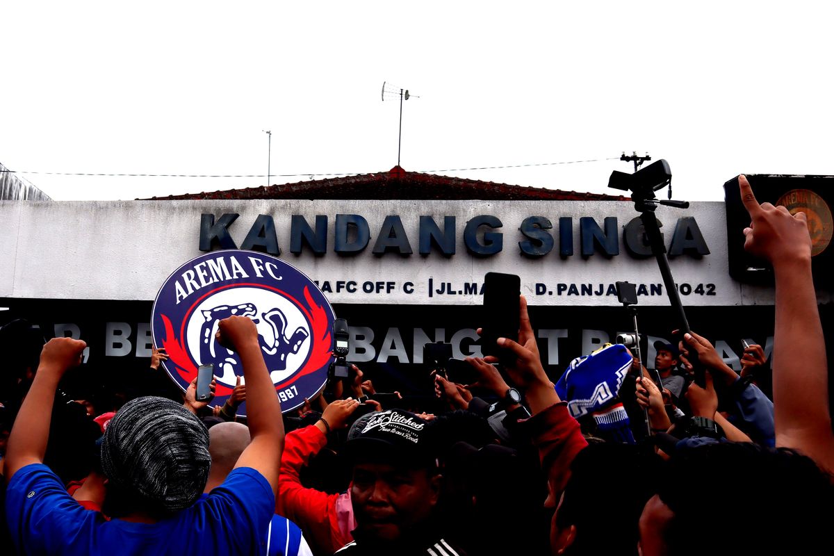 Dukungan Aremania Ubah Suasana Hati Tim Arema FC
