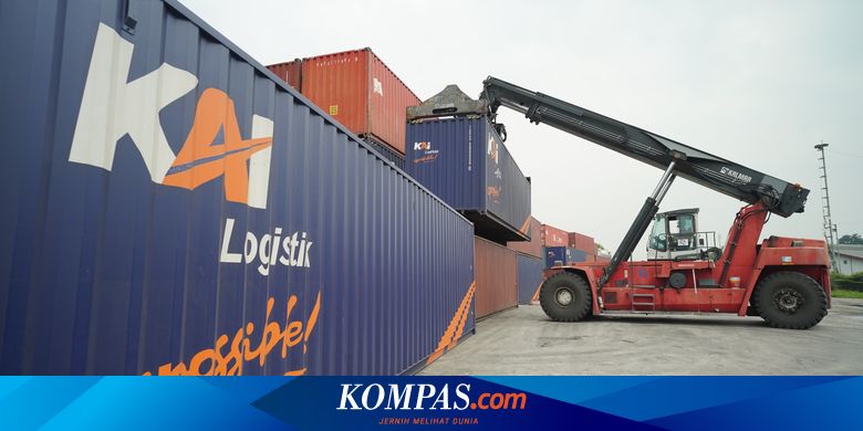 Volume Angkutan Kontainer Kereta Api 239.346 Ton pada Mei 2025, Catat Rekor