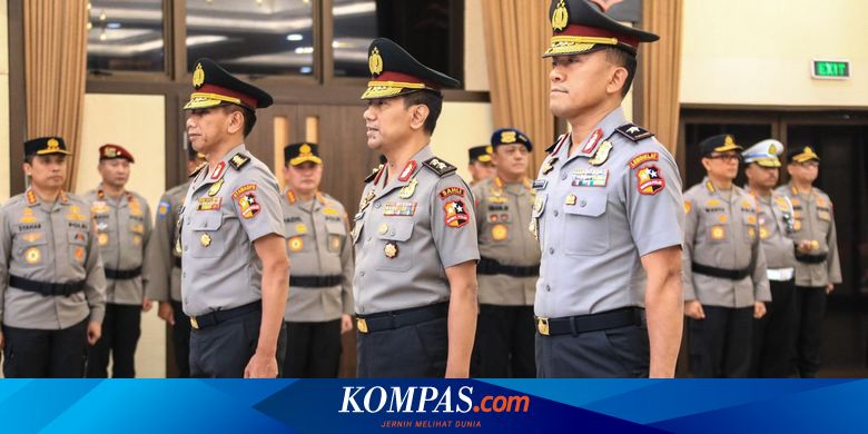 13 Perwira Tinggi Polri Naik Pangkat, Ini Daftarnya