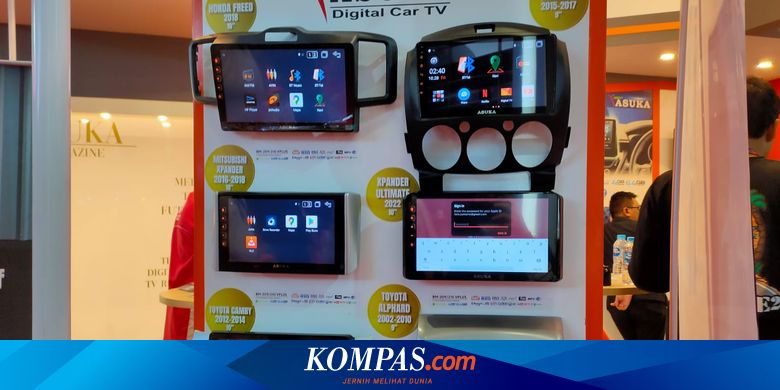 Head Unit Mobil Ini Punya Teknologi Cek Kadar Oksigen