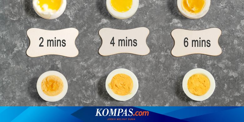 Rumus Sempurna Telur Rebus Setengah Matang, 4 Menit 15 Detik