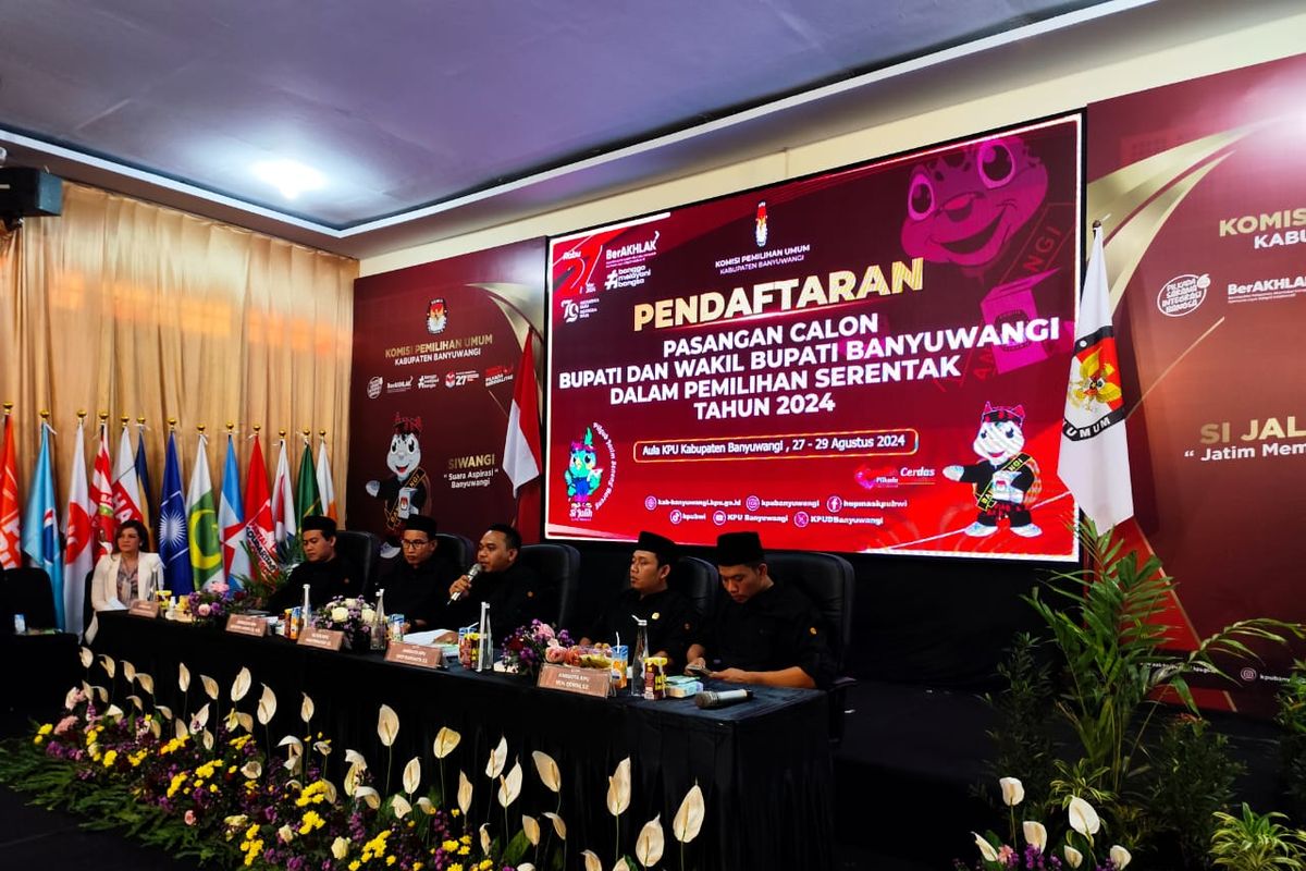 2 Pasangan di Pilkada Banyuwangi, Ipuk-Mujono dan Gus Makki-Ali Ruchi