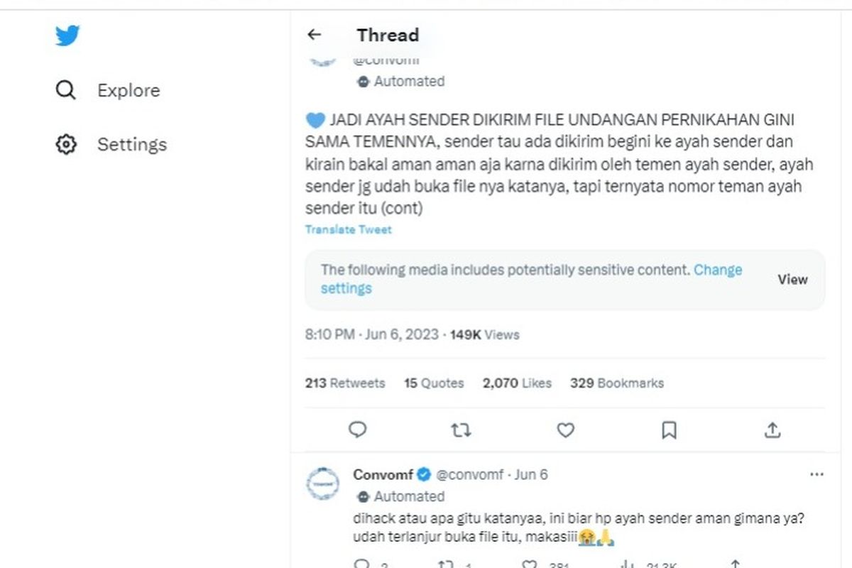 Modus Penipuan Undangan Format PDF di WhatsApp, Bagaimana bila Telanjur ...