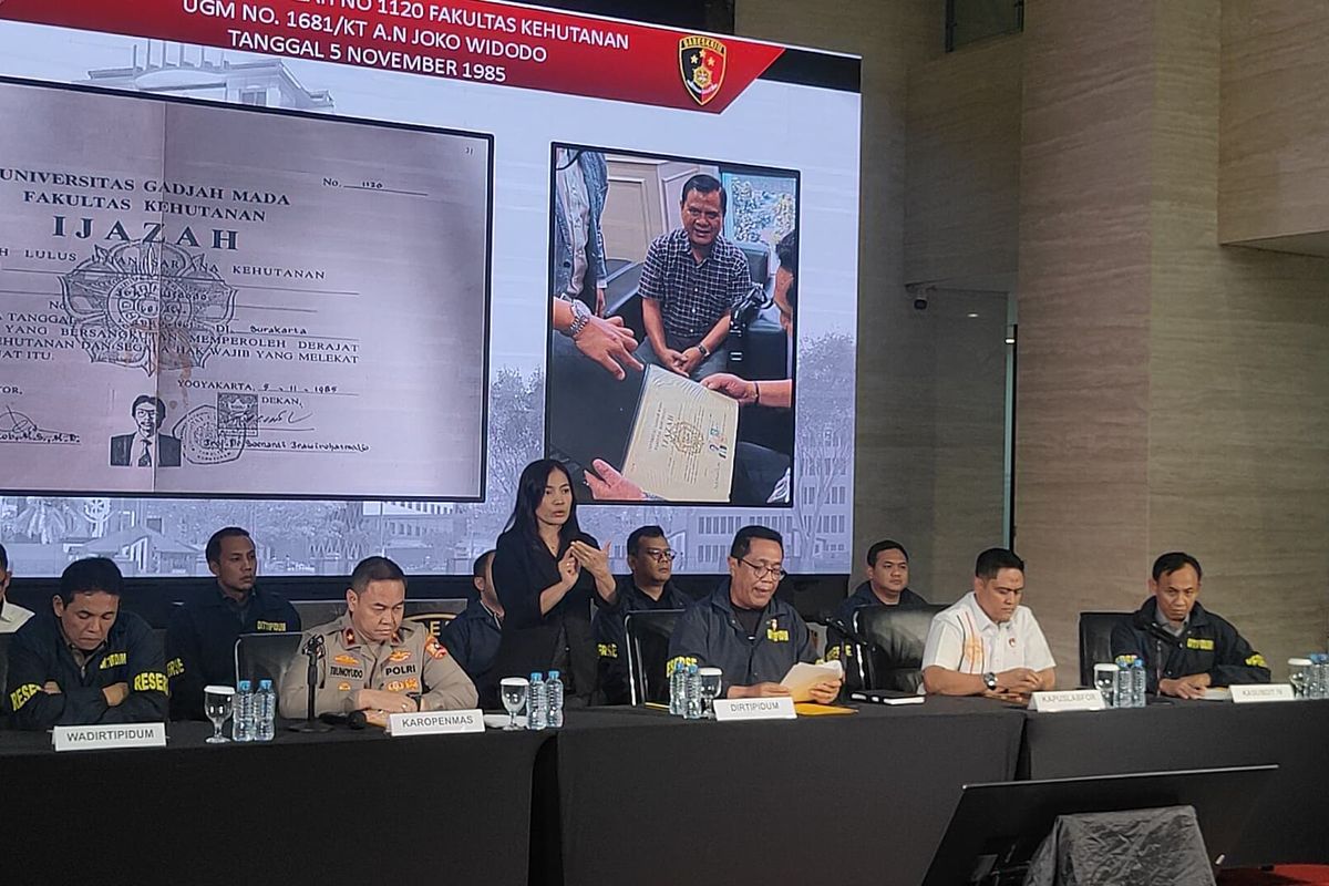 Ijazah UGM Jokowi Dinyatakan Asli Oleh Bareskrim Polri, Laporan Eggi Sudjana Terjawab