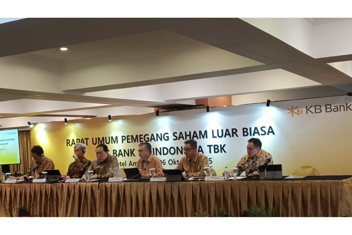 Gelar RUPSLB, KB Bank Bahas Transformasi dan Kinerja Positif di Tengah ...