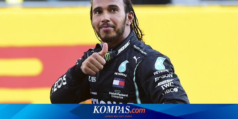 Kala Lewis Hamilton Tampil dengan Gaya Rambut Berbeda