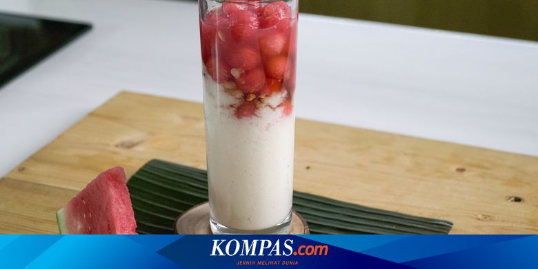 Resep Smoothies Sirsak Bola-bola Semangka, Minuman Segar Bervitamin