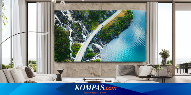 LG Perkenalkan TV MicroLED 118 Inci, Harganya Rp 3 Miliar