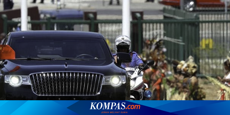 Presiden China Xi Jinping Pakai Limosin Hongqi N701 buat KTT G20