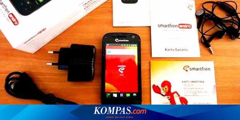 Ponsel Smartfren Andro Resmi Masuk Pasaran Indonesia