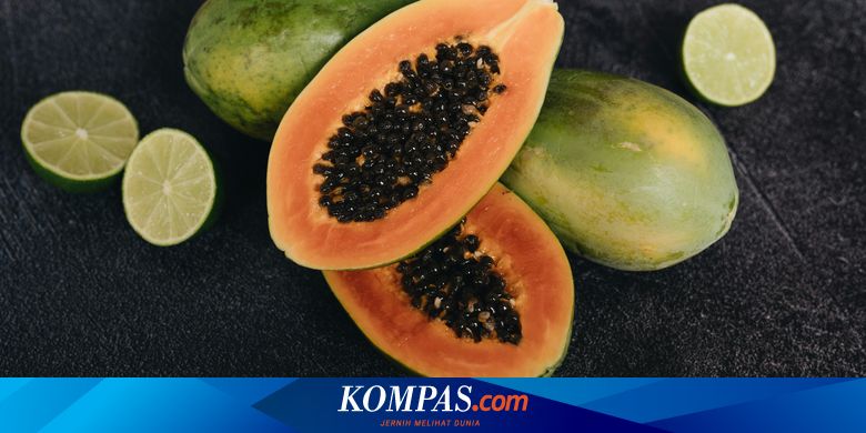 Ramai soal Makan Banyak Pepaya Disebut Bikin Kulit Kuning, Benarkah?