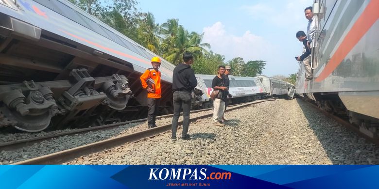KA Argo Semeru Anjlok, Sembilan Kereta Api Memutar Lewat Jalur Utara
