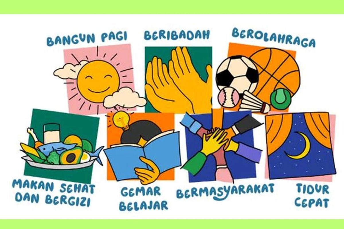 Gerakan 7 Kebiasaan Anak Hebat, Bekal Generasi Emas Indonesia